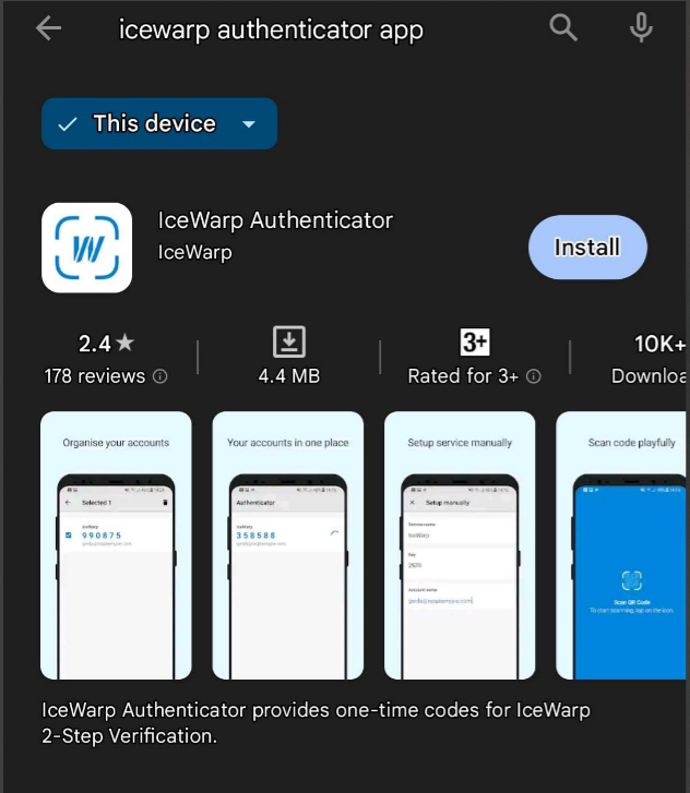 How to enable Two Factor Authentication – IceWarp India & Middle East ...