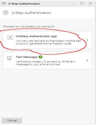 How to enable Two Factor Authentication – IceWarp India & Middle East ...
