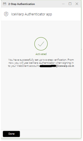 How to enable Two Factor Authentication – IceWarp India & Middle East ...