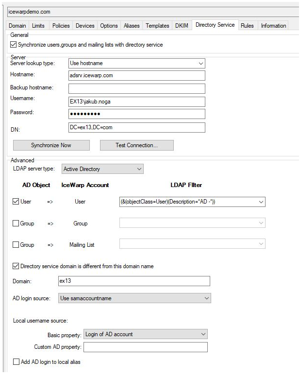 Issue with authentication agains AD/LDAP after upgrade to DC Gen 2 ...