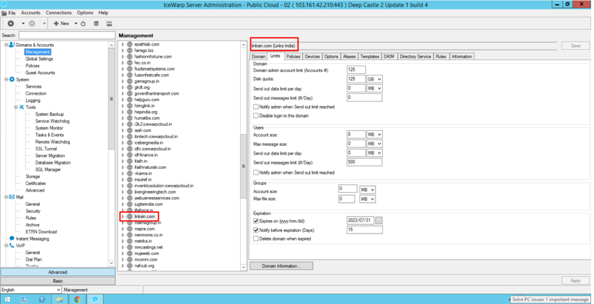 How to Check logs in IceWarp Server for Outgoing Mail. – IceWarp India ...
